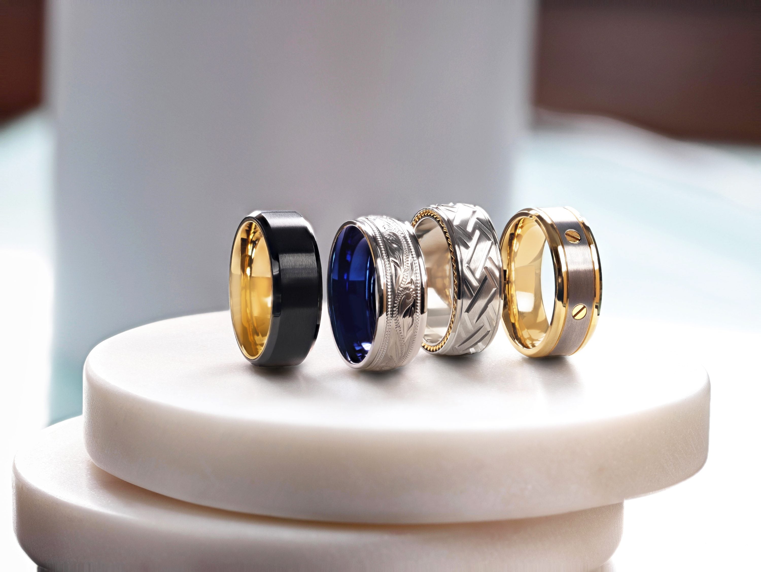 Titanium Wedding Bands for Men and Women – Larson Jewelers
