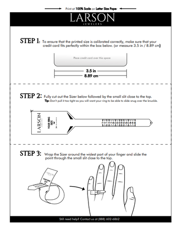 Free Ring Sizers for Man and Woman: Simply Print, Cut, and Measure ...