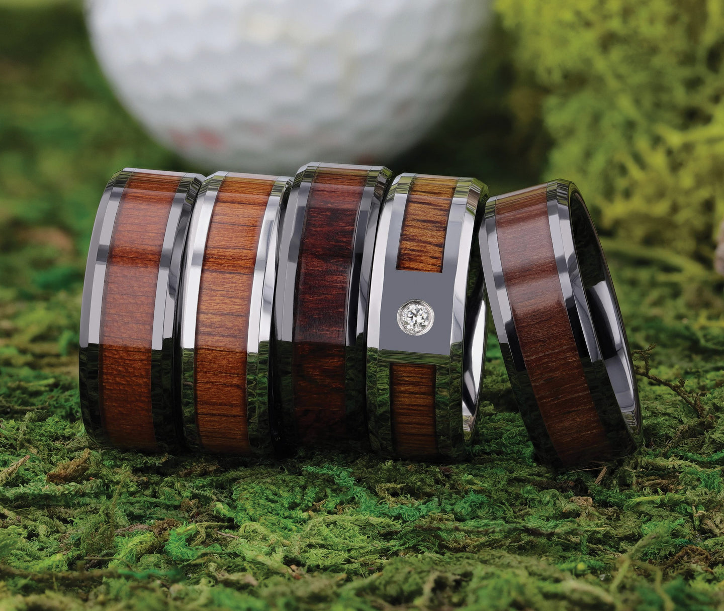 Wood Rings and Wood Wedding Bands | Larson Jewelers